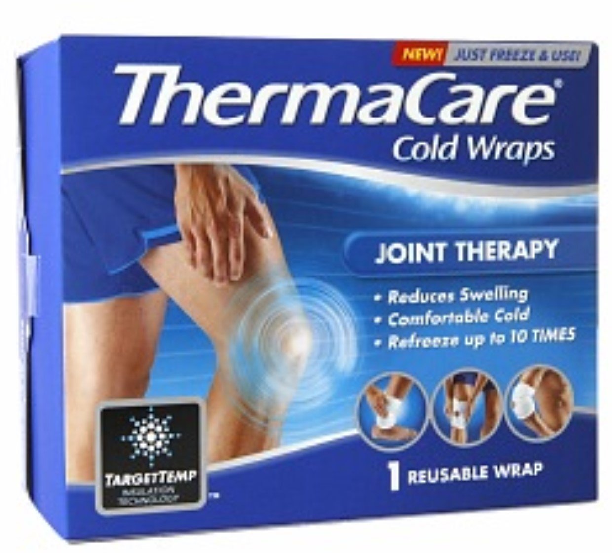 Snapklik.com : ThermaCare Reusable Cold Wraps Joint Therapy 1 Ea