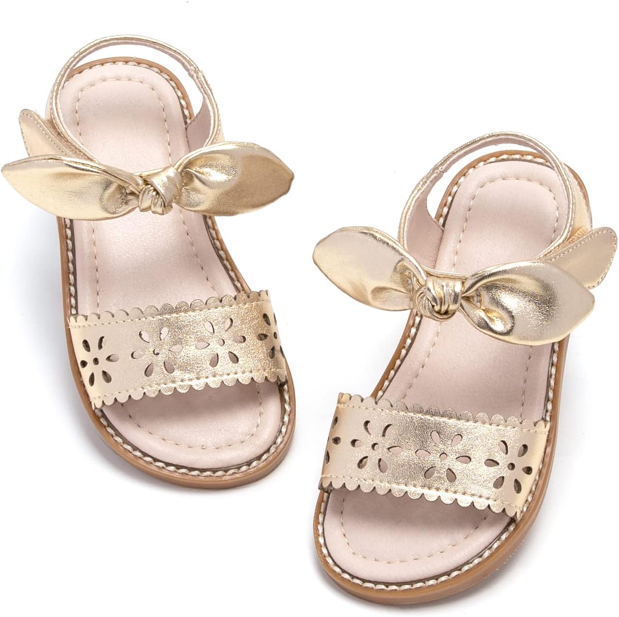 Amazon.com | GINFIVE Toddler Girls Sandals Little Girls Kids Summer ...