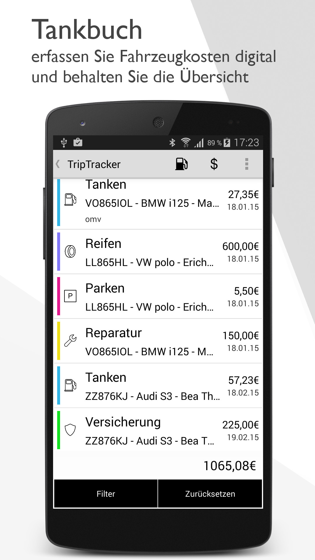 TripTracker - Fahrtenbuch:www.amazon.com:Appstore for Android