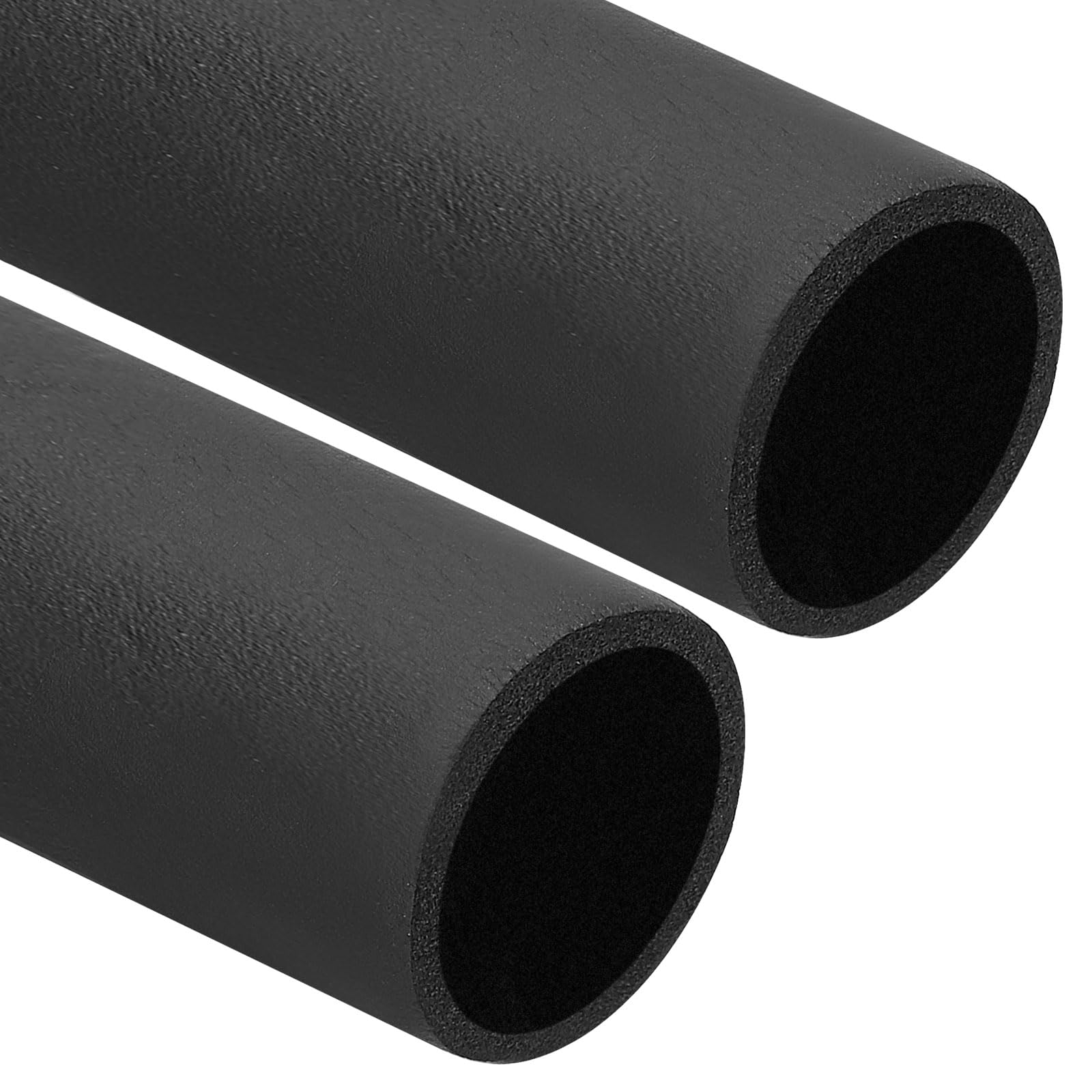 PATIKIL 2-3/8"(60mm) ID x 6Ft Pipe Insulation Foam Tube, 2Pcs Pipe ...