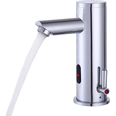 Sloan EAF-250-ISM-CP Bathroom Faucet, Optima I.Q. LINO Battery Powered ...