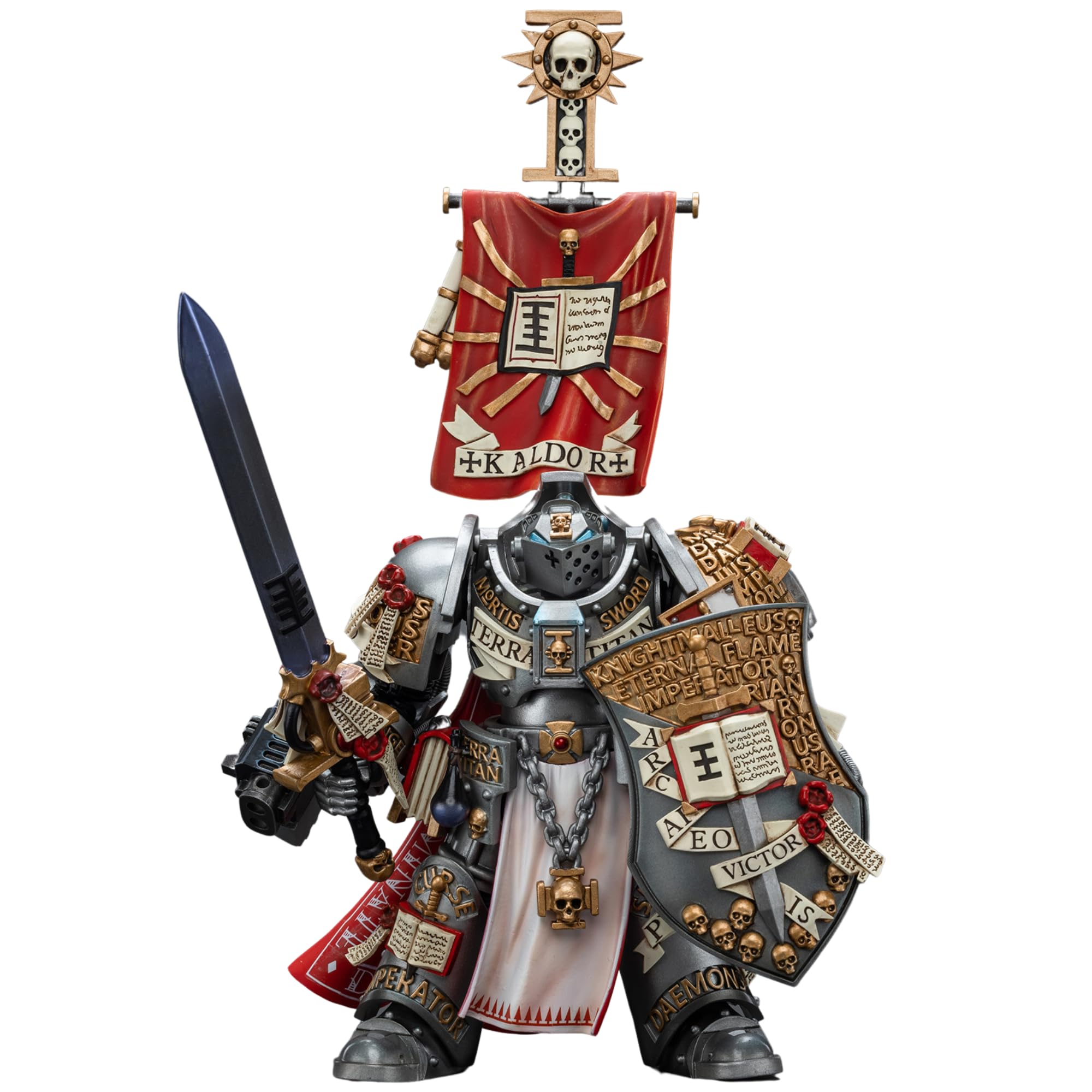 Snapklik.com : Warhammer 40,000 1/18 Action Figure Grey Knights Kaldor ...