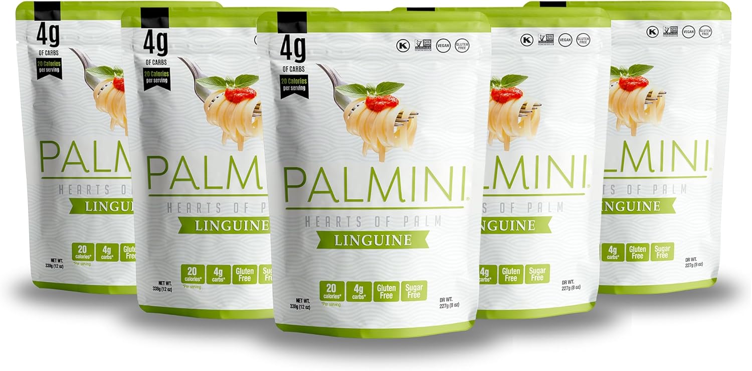 Palmini Low Carb Pasta | 4g of Carbs | As Seen On Shark Tank | Hearts ...