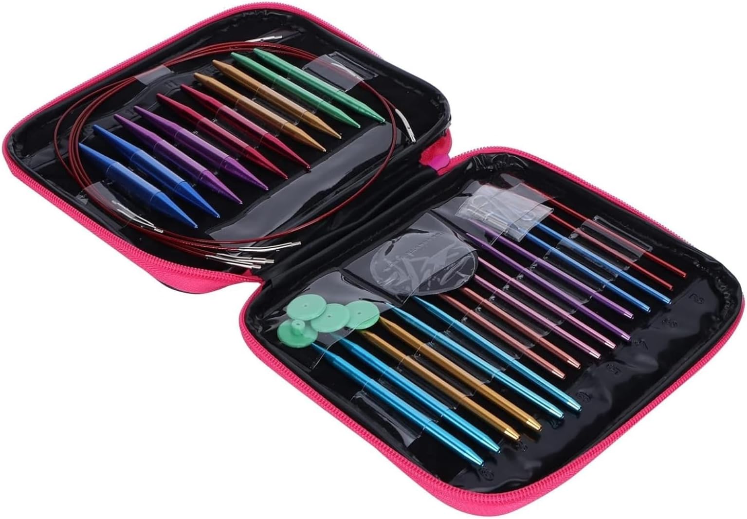 DEWIN Interchangeable Circular Knitting Needles - Interchangeable ...