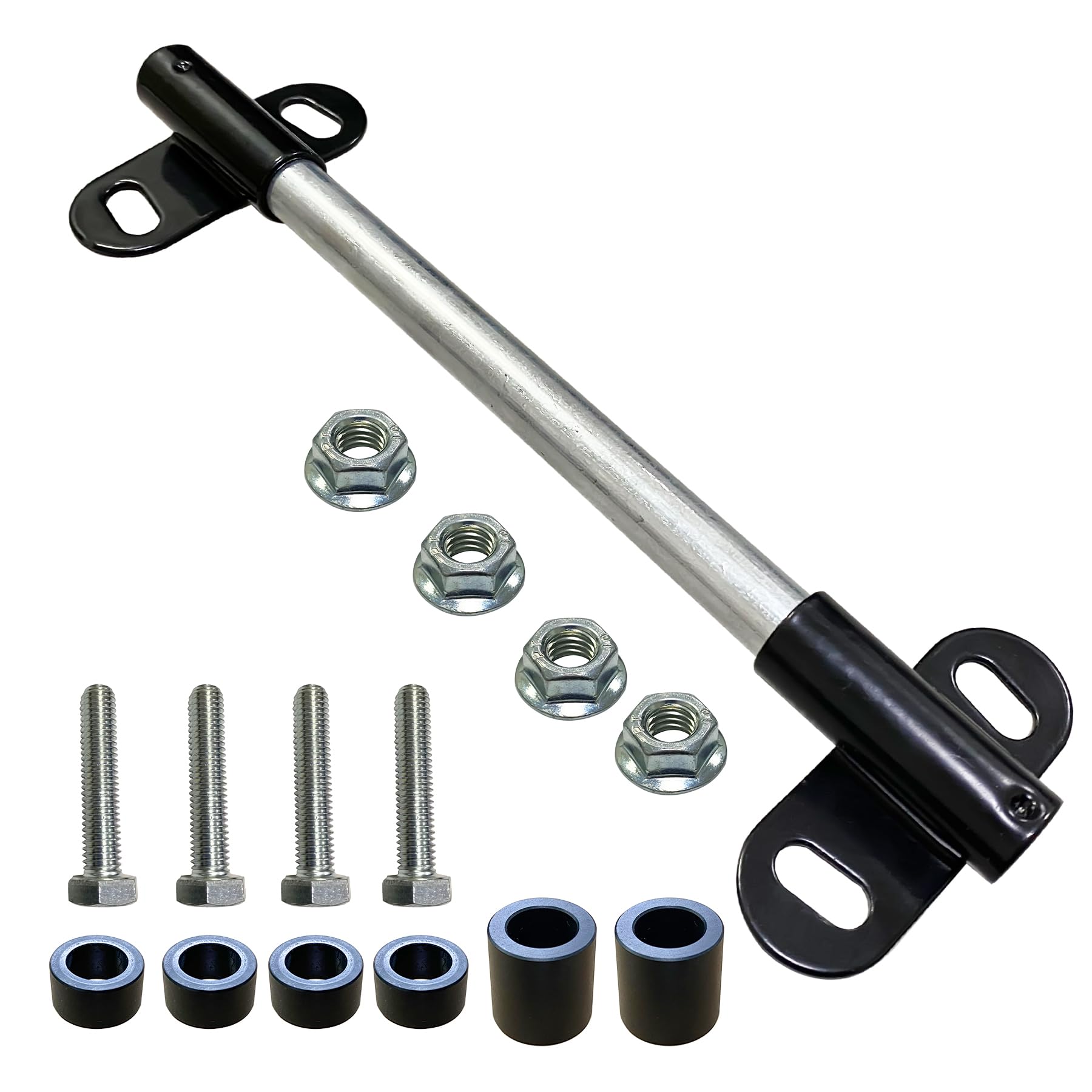 Amazon.com: FUYEAR Heavy Duty Wheelbarrow Axle Bracket Kit Compatible ...