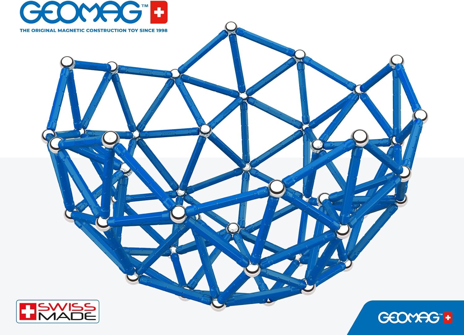 Geomag Juego de 248 varillas magnéticas hechas en Suiza (144 varillas y ...