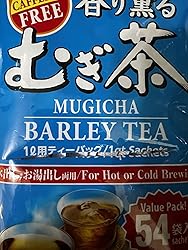 Amazon.com : ITO EN Japanese Barley Tea Kaori Kaoru (Aromatic) Mugichae Tea COLD/HOT 54 Bags ...