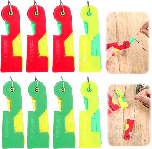 Amazon.com: Automatic Needle Threaders, Automatic Threading Aid Needle ...