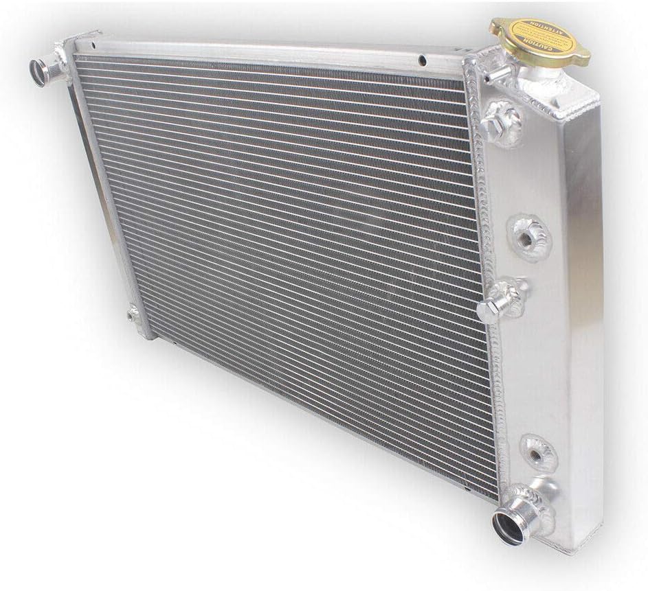 Amazon.com: Cubauto 4 Row Aluminum Radiator For Chevy Camaro Pontiac ...