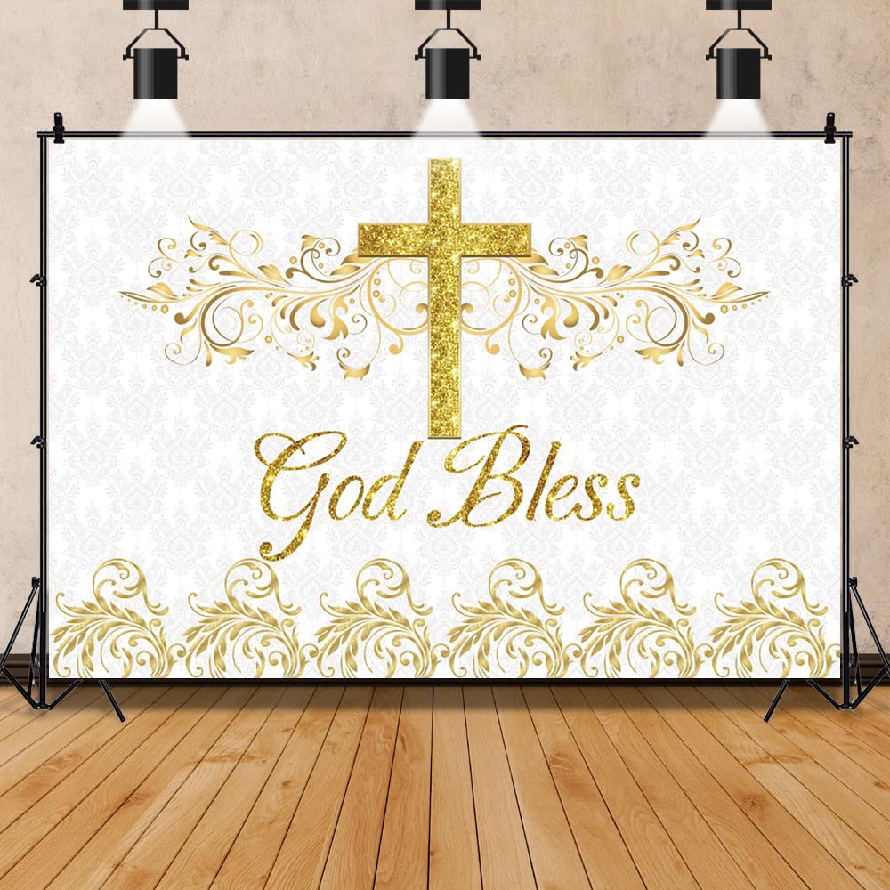 Christening Background White