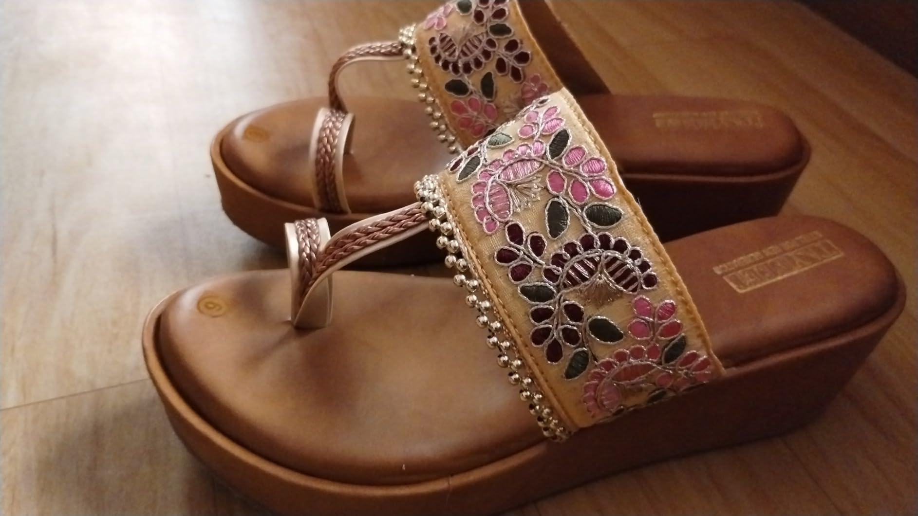 TRY FEET Women Fabric Wedges Black, 4 UK : Amazon.in: Fashion