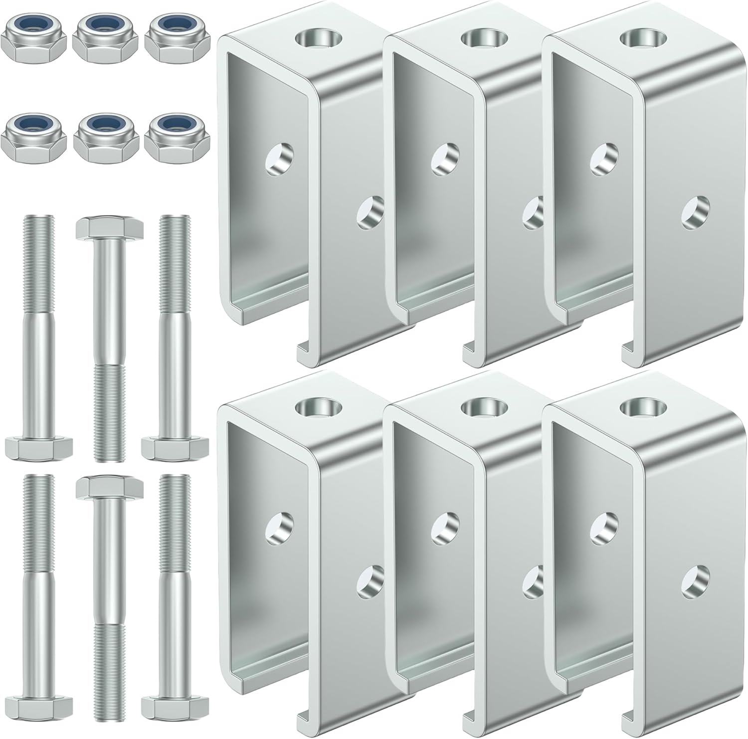 Amazon.com: SKTREX Channel Trolley Track Hanger Bracket for UNISTRUT ...