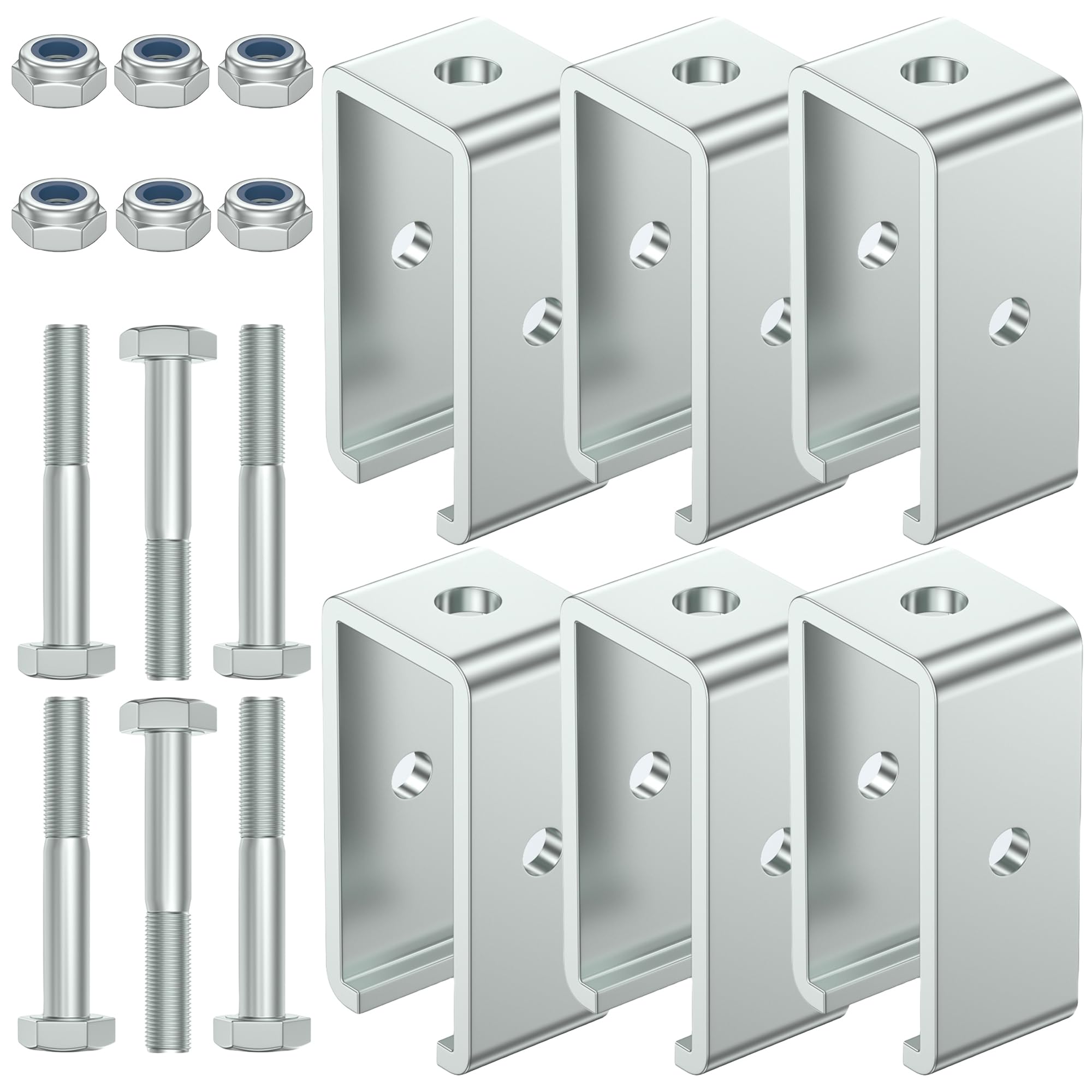 Amazon.com: SKTREX Channel Trolley Track Hanger Bracket for UNISTRUT ...