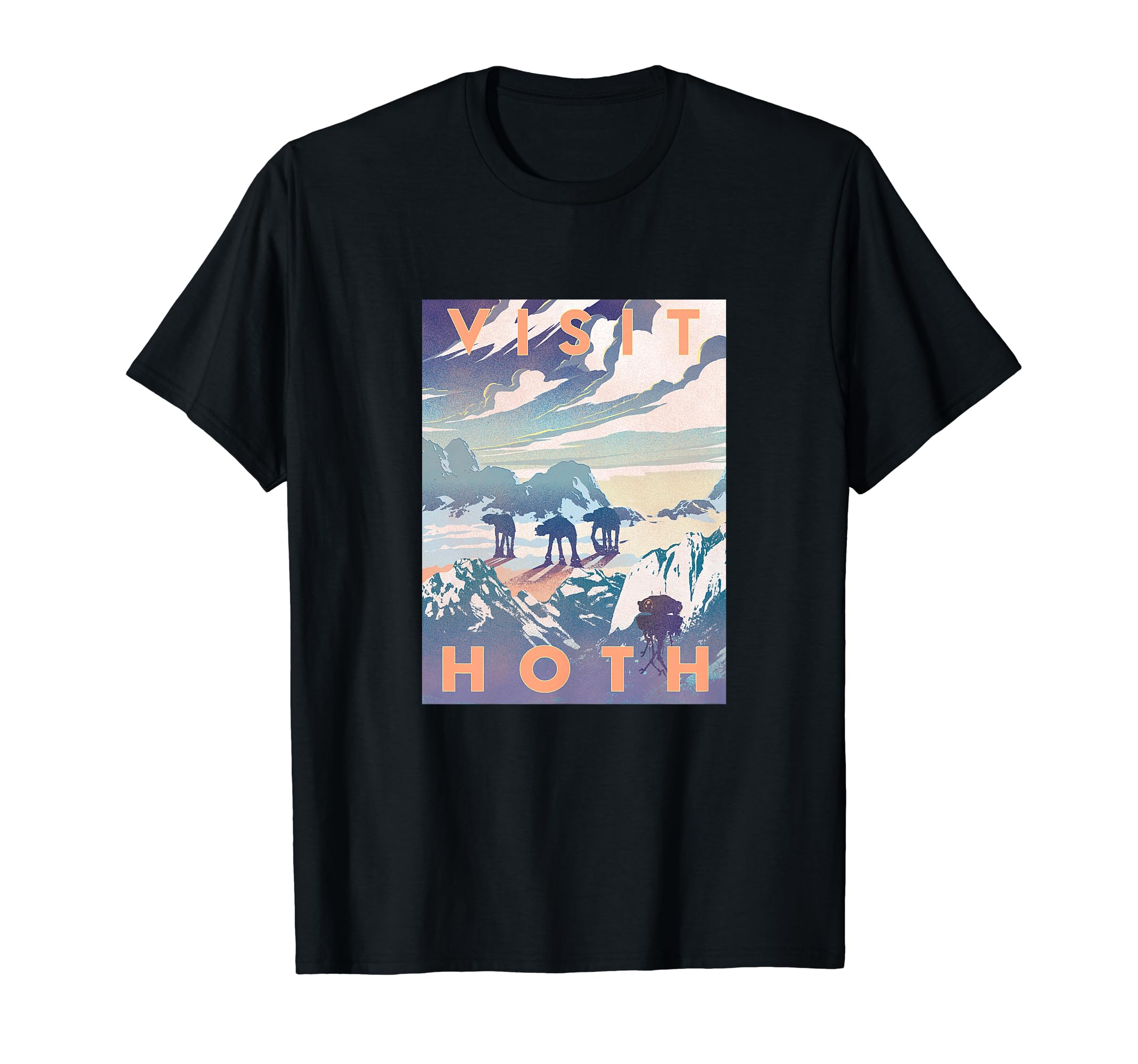 Amazon.com: Star Wars Visit Hoth Poster T-Shirt : Clothing, Shoes & Jewelry