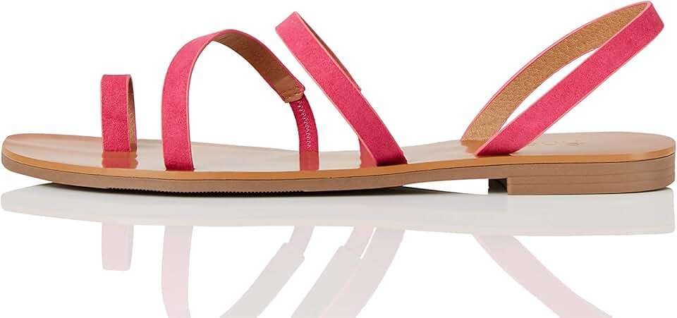 Amazon.co.uk: Hot Pink Sandals for Women