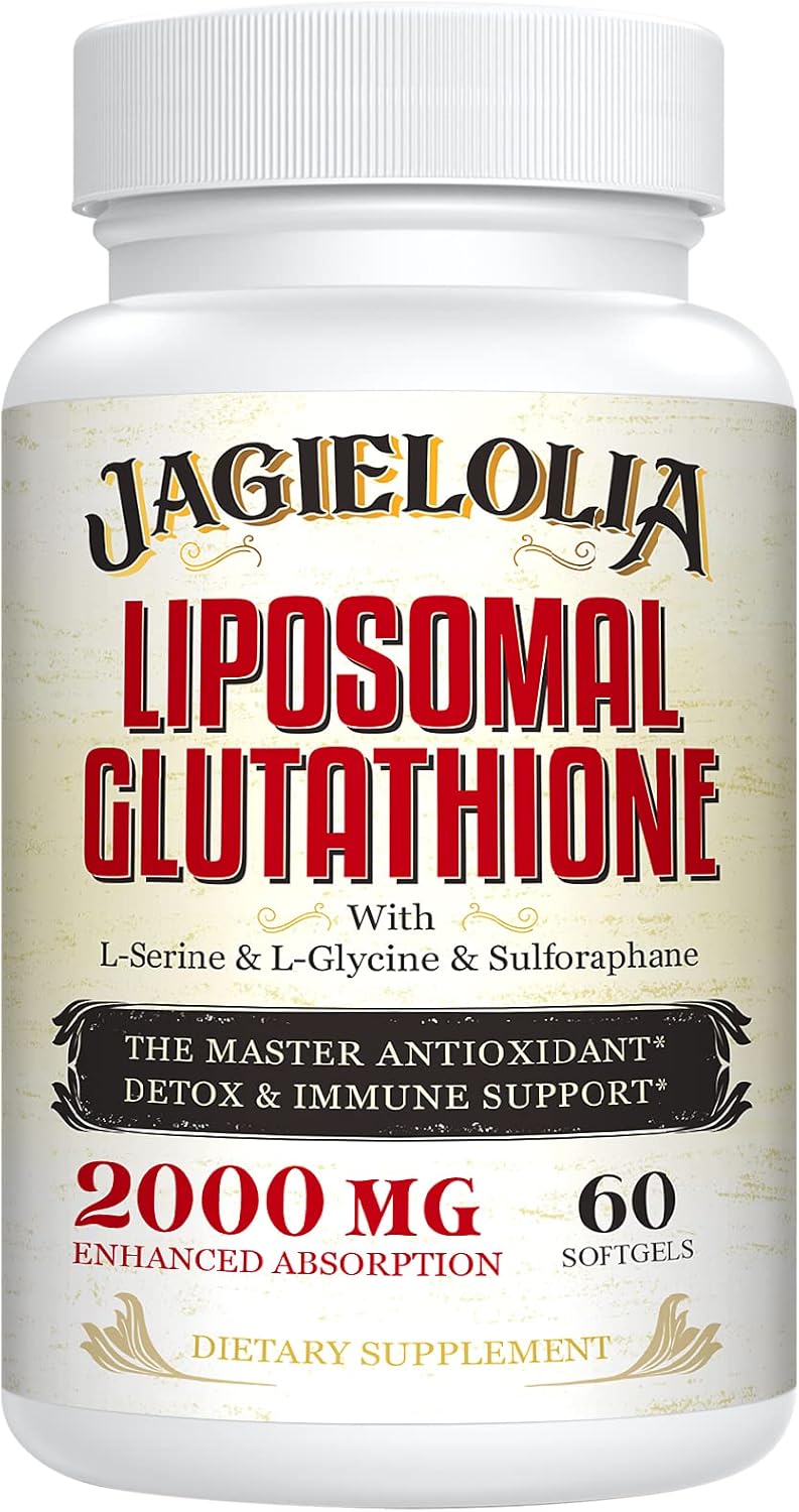 Liposomal Glutathione 2000 mg with L-Serine, L-Glycine & Sulforaphane ...