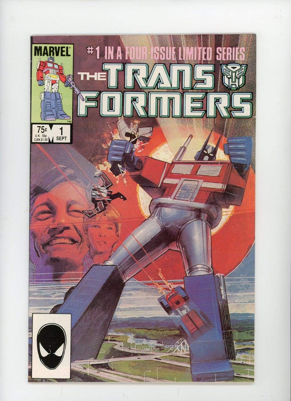 Amazon.com: TRANSFORMERS #1 | Marvel | September 1984 | Vol 1 | Started ...