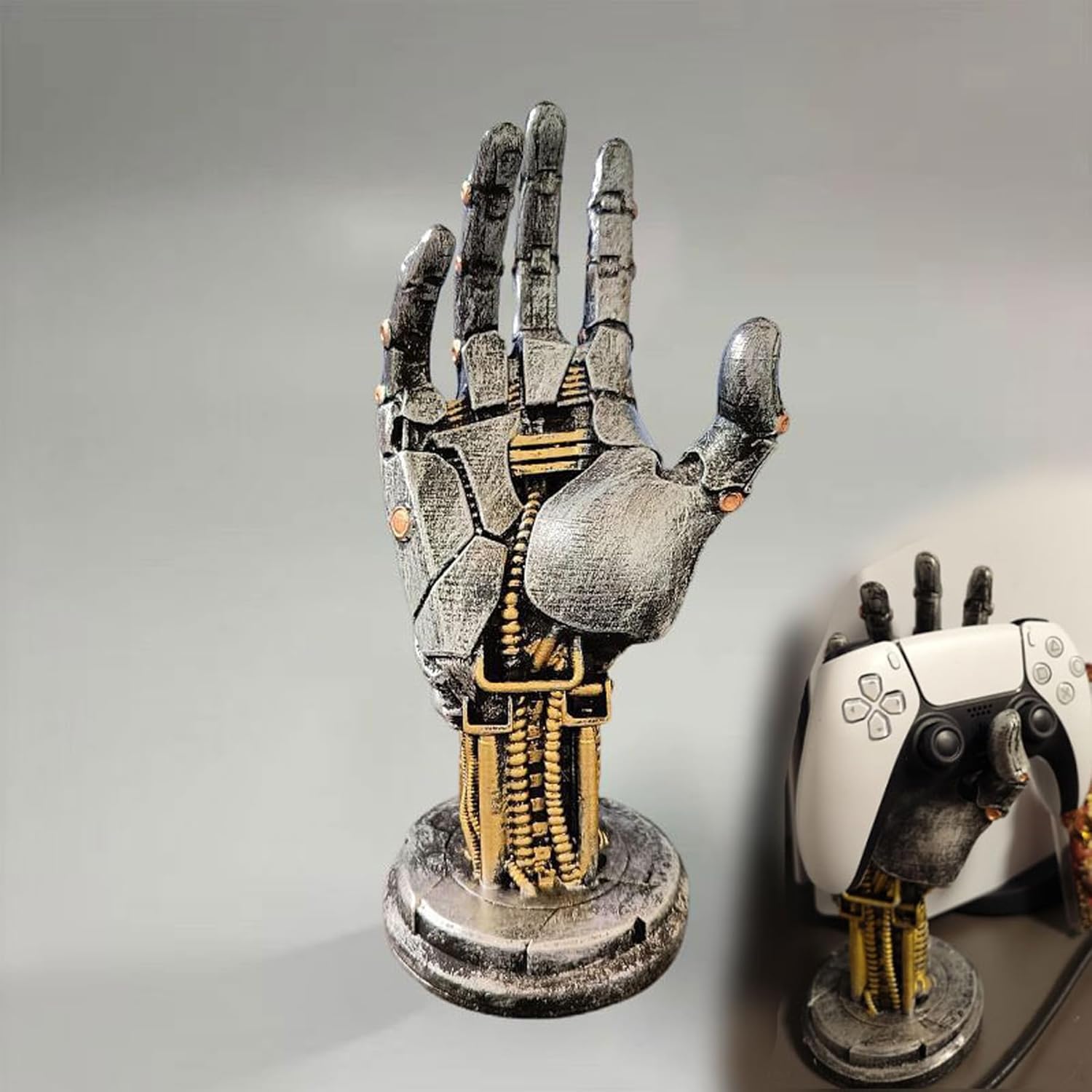Amazon.com: JCSY Controller Holder Stand - Silver Hand Mechanical Hand ...