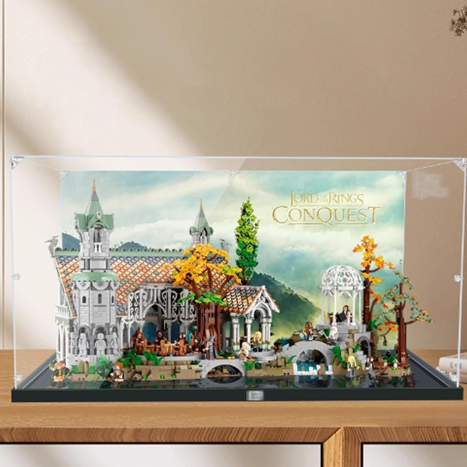 Amazon.com: Acrylic Display Case, Compatible with Lego 10316 Lord of ...