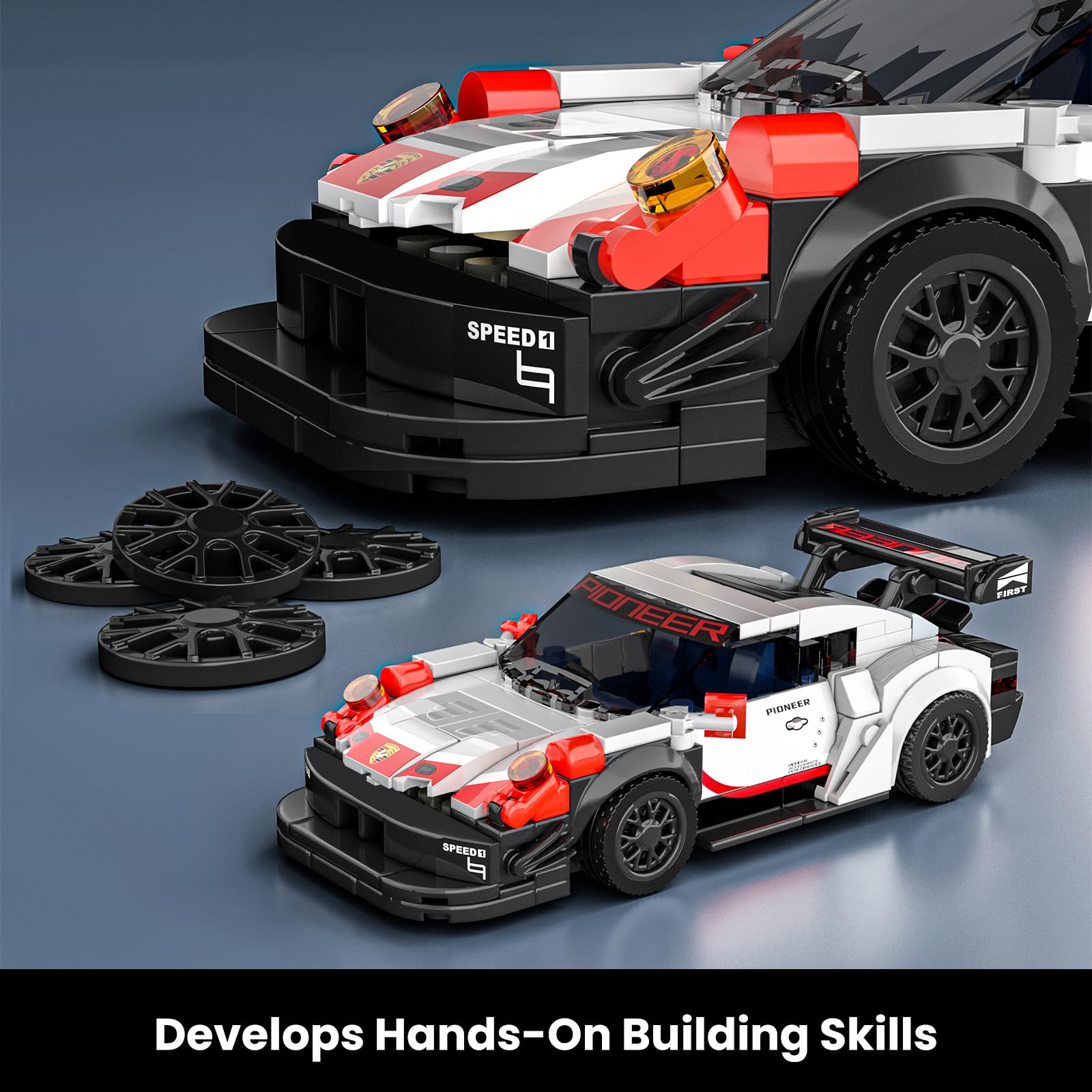 Snapklik.com : Mould King Speed Champion Car Building Toys