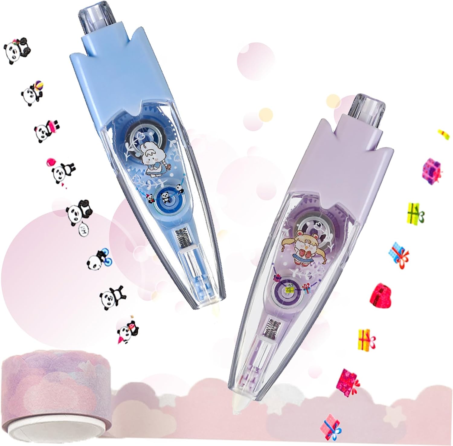 Amazon.com: Decorative Pens DIY Cute Animals Press Type Pen, Joyfullift ...