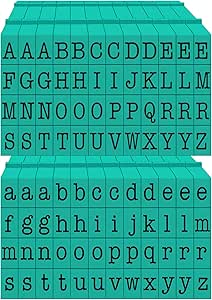 Amazon.com: PEGZ® V2 Alphabet Stamps Clickable - Connectable American ...