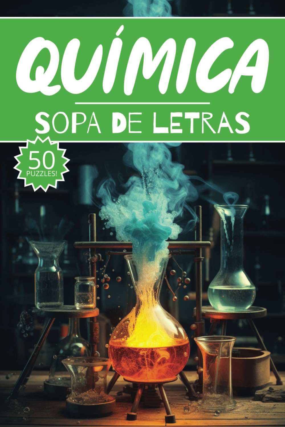 Sopa de Letras Química: 50 Juegos Ciencia para buscar palabras, Libro ...