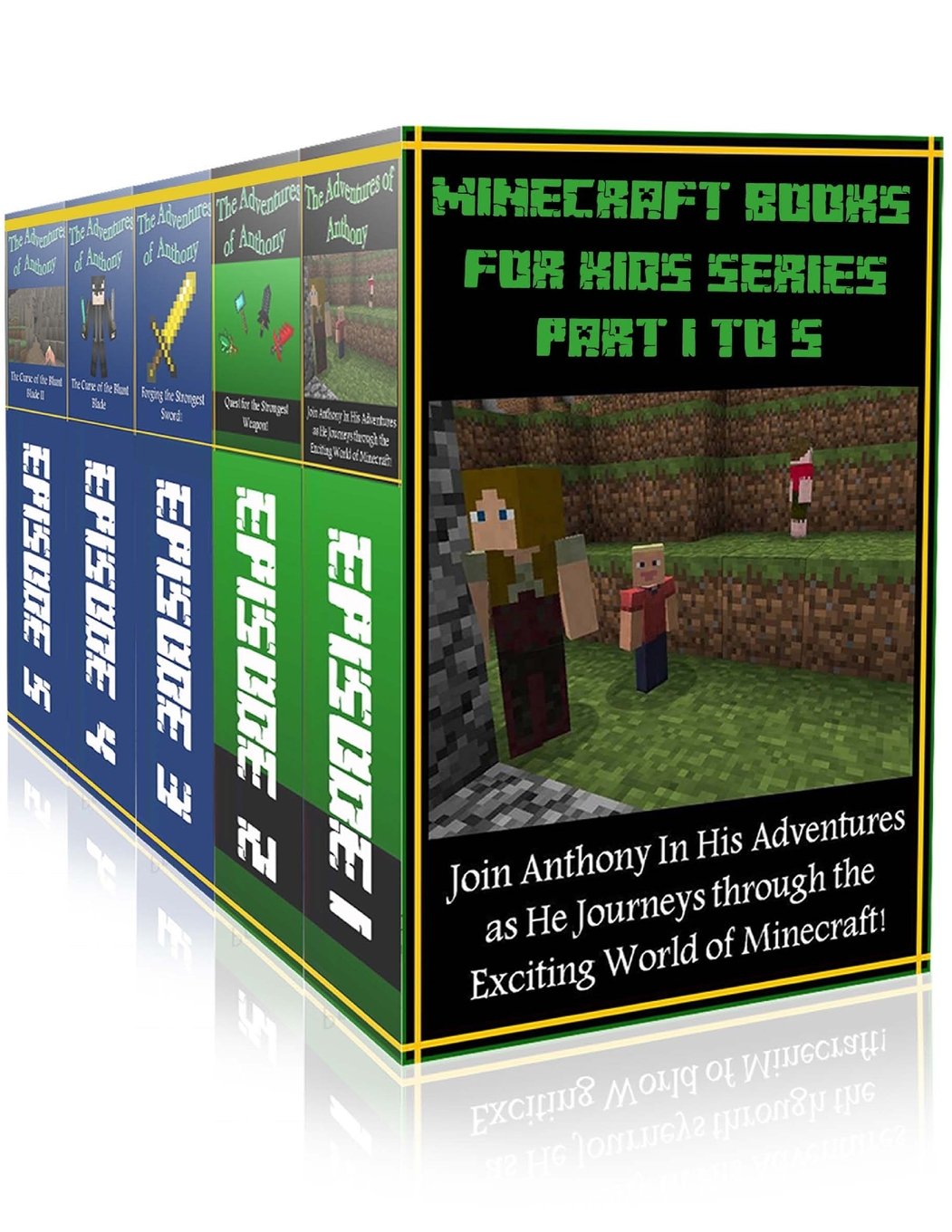 Minecraft Books For Kids Series ( Part 1 to 5 ): 5 in 1 Exciting ...