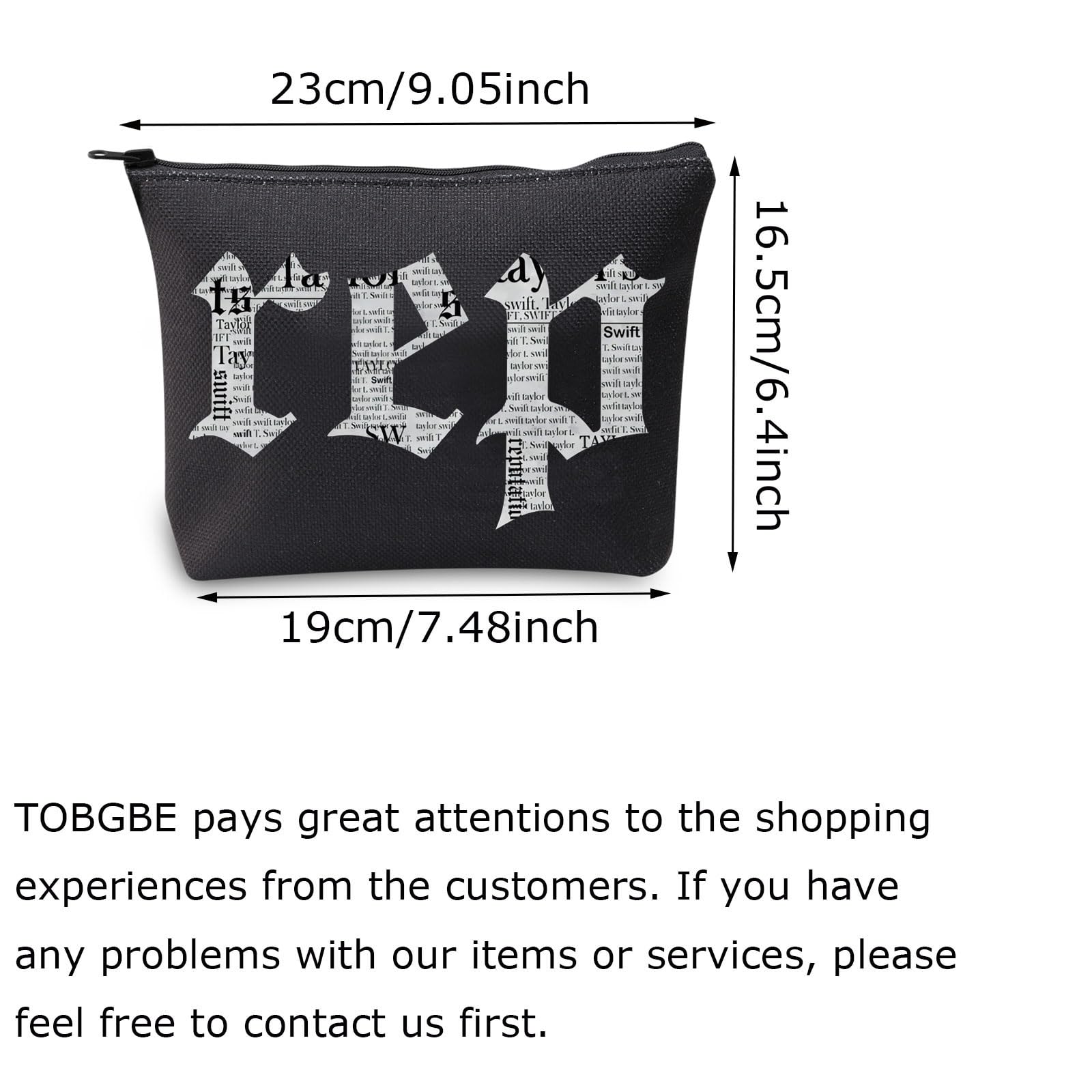 Snapklik.com : TOBGBE Gift For Singer Concert Cosmetic Bag Album Music ...
