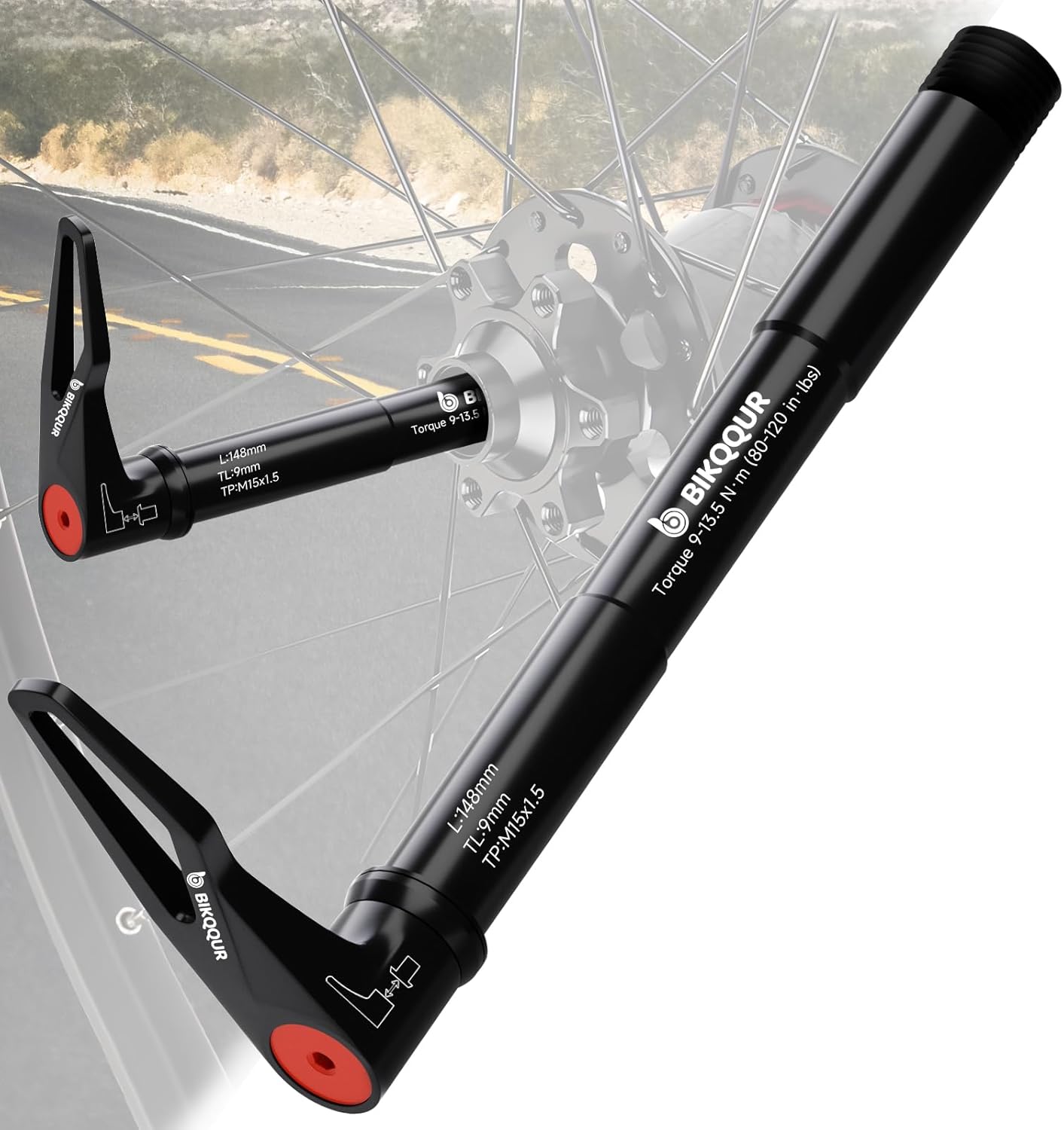 Amazon.com : Quick Release Bike Thru Axle for RockShox Boost Forks ...