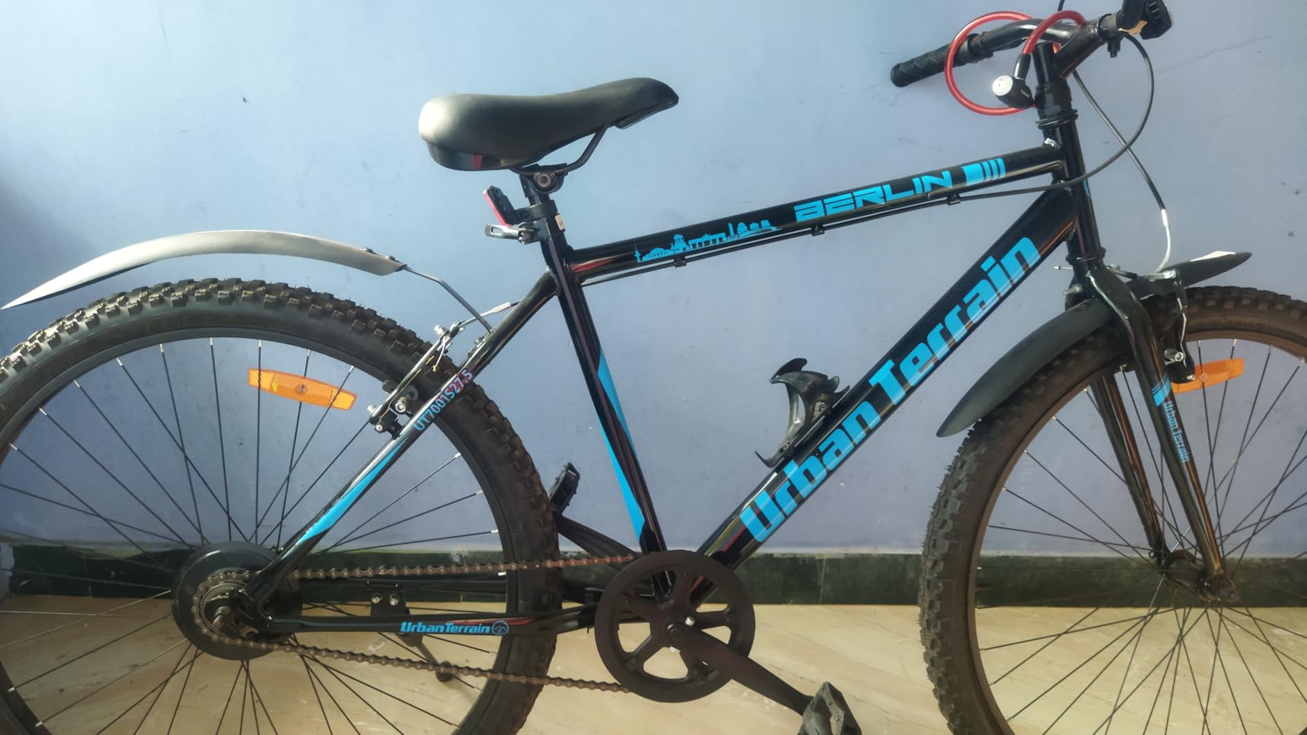 Urban Terrain Rio Cycle/Bicycle Steel City Bike 27.5 inch Single Speed ...