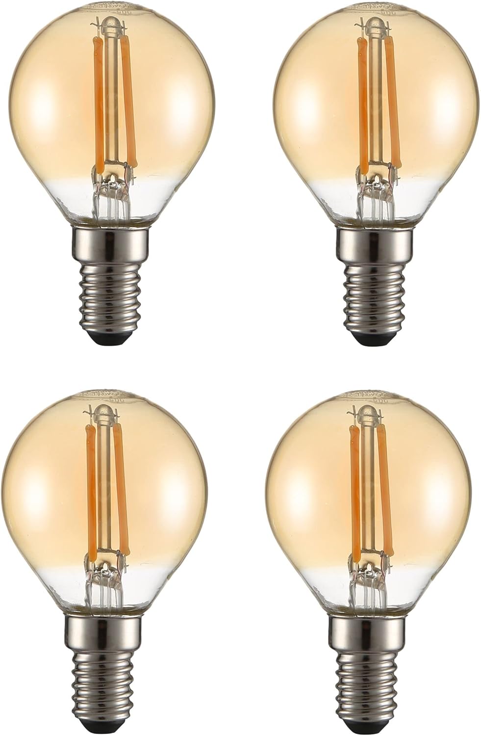 TEKLED® P45 Filament Vintage LED Bulbs | E14 Small Edison Screw ...