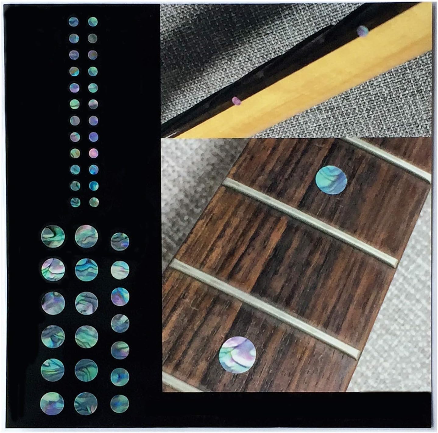 Amazon.com: Inlaystickers Inlay Sticker/Decal (F-294NA-TR) : Musical ...