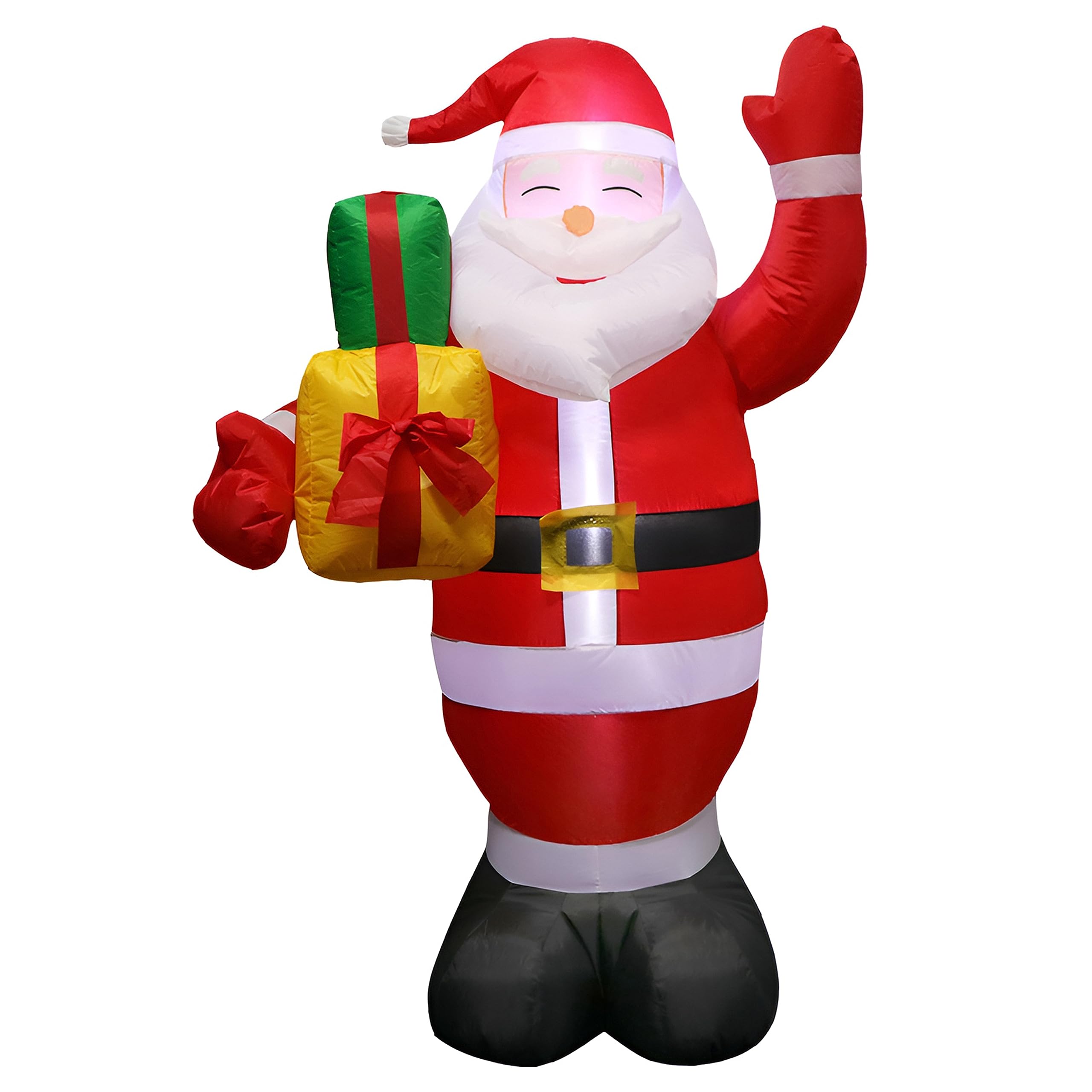 Amazon.com: Christmas Inflatable Santa Decoration, 5ft Blow Up Santa ...