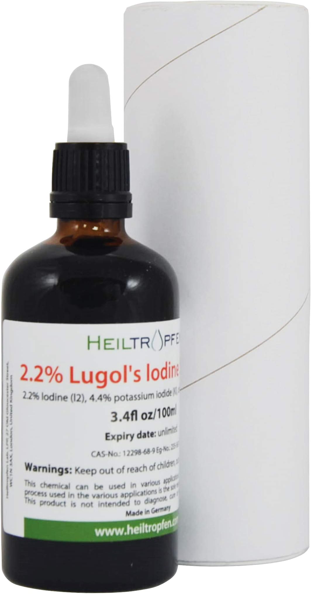 Amazon.com: Family Health Products-Lugols Iodine Solution 2% Iodine ...