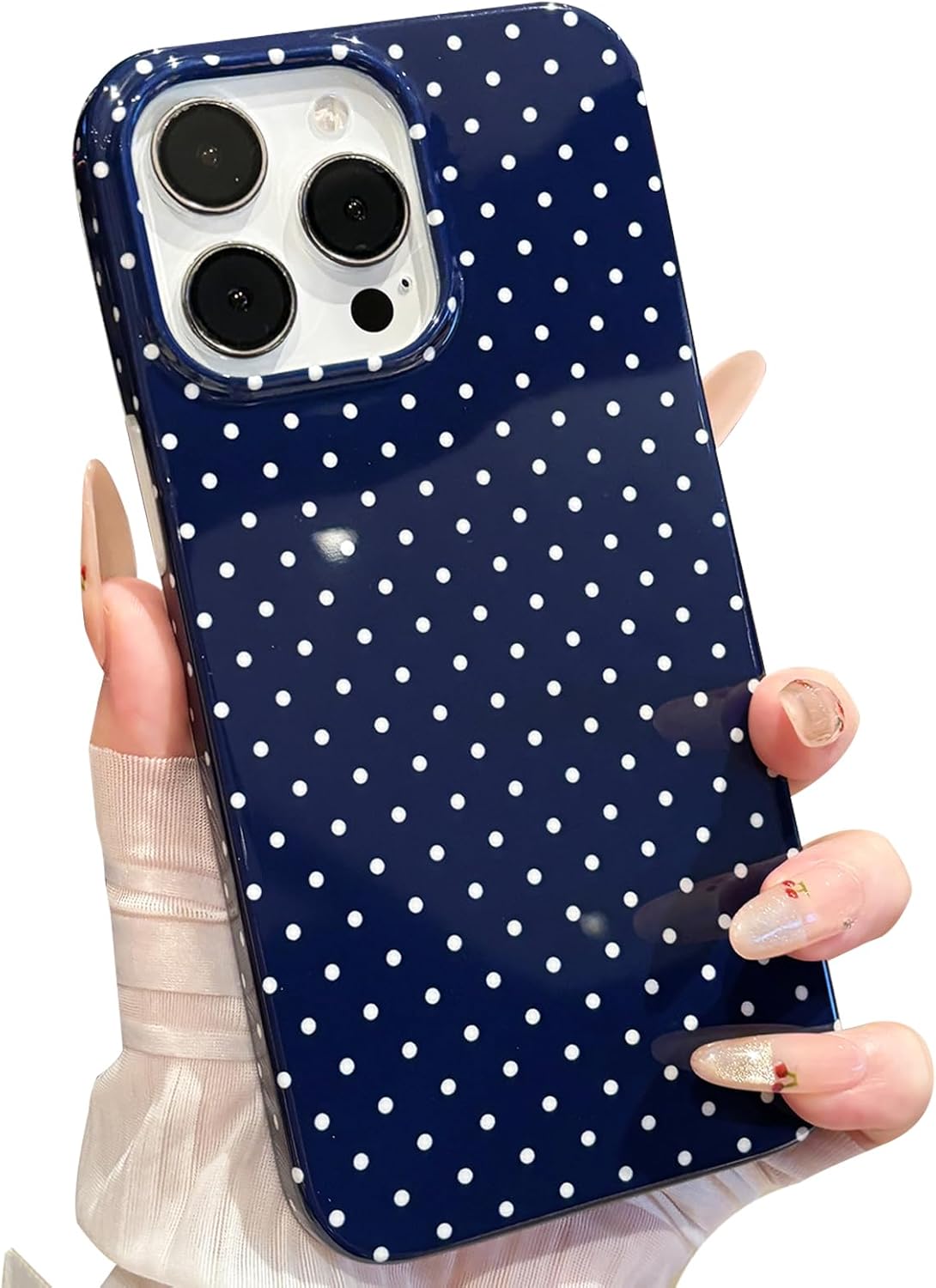 Amazon.com: Jmltech for iPhone 16 Pro Case Polka Dot Phone Cases Women ...