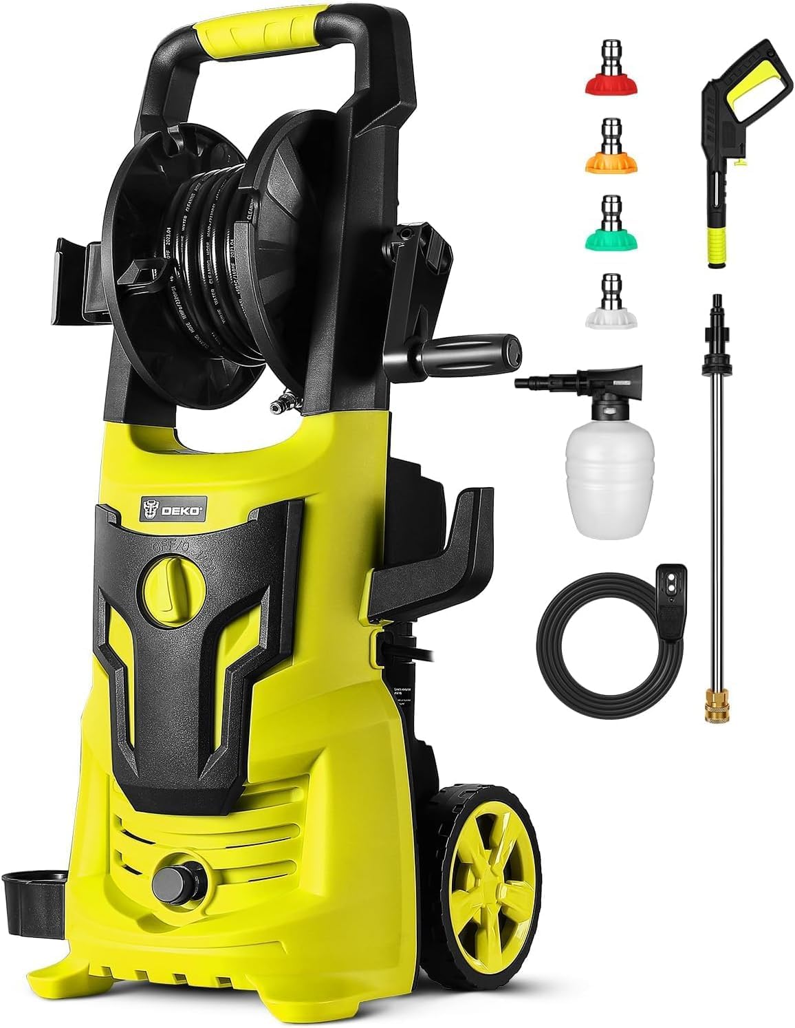 Amazon.com : DEKOPRO Power Washer: 2150PSI Max. 1.8GPM Electric ...