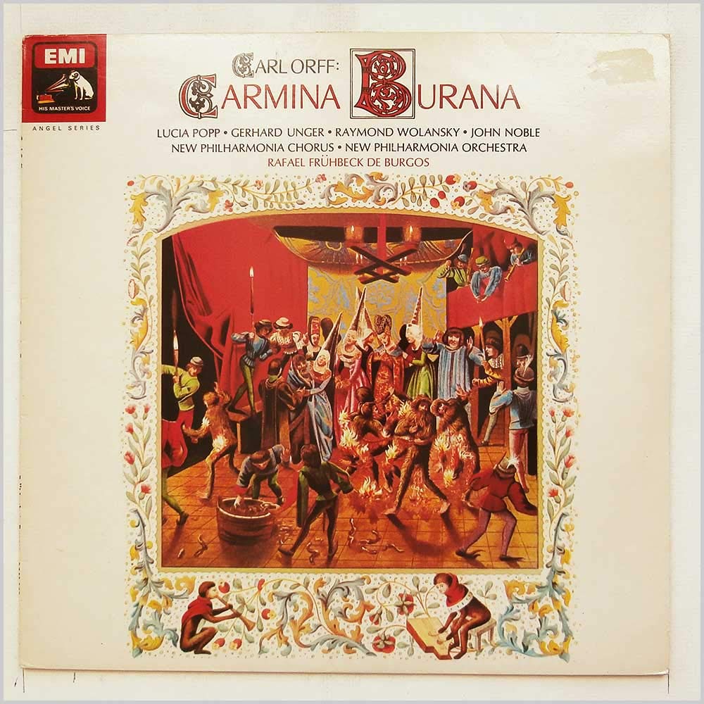 Amazon Carl Orff Carmina Burana Vinyl Cds Vinyl