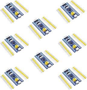 Amazon.co.jp: 8Pcs STM32F103C8T6 STM32 Minimum System Board Module Core ...