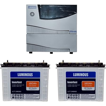 Luminous Hkva 2 Kva Sine Cruze Wave UPS Inverter (Silver) : Amazon.in ...