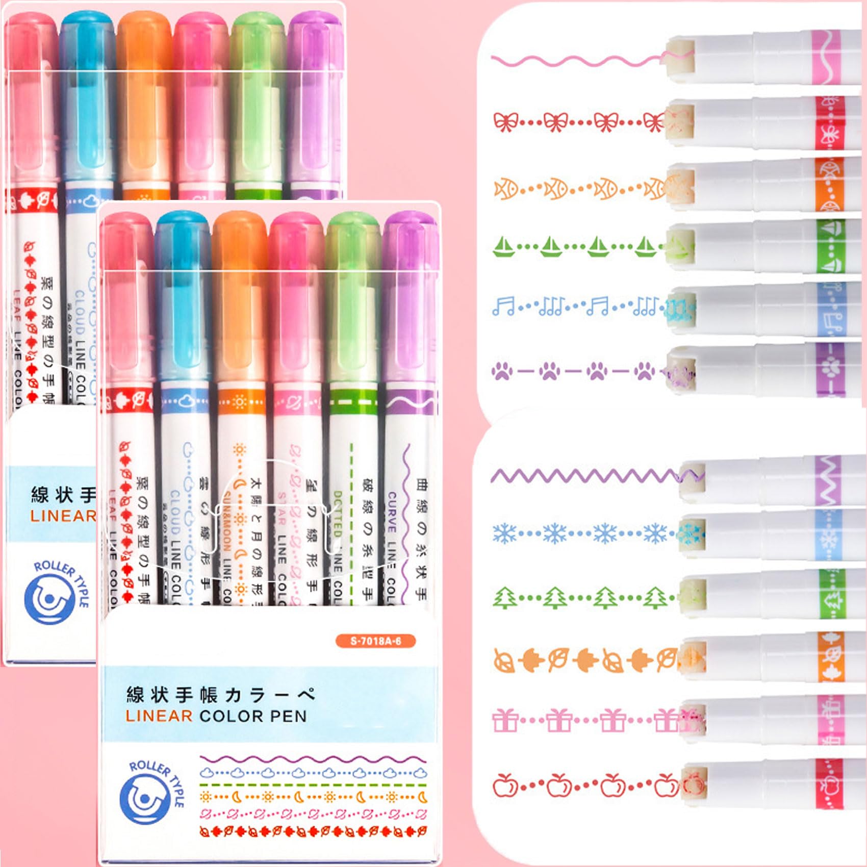 Amazon.com: Gracegrip Magic Border Pen - Roller-Tip Design For ...