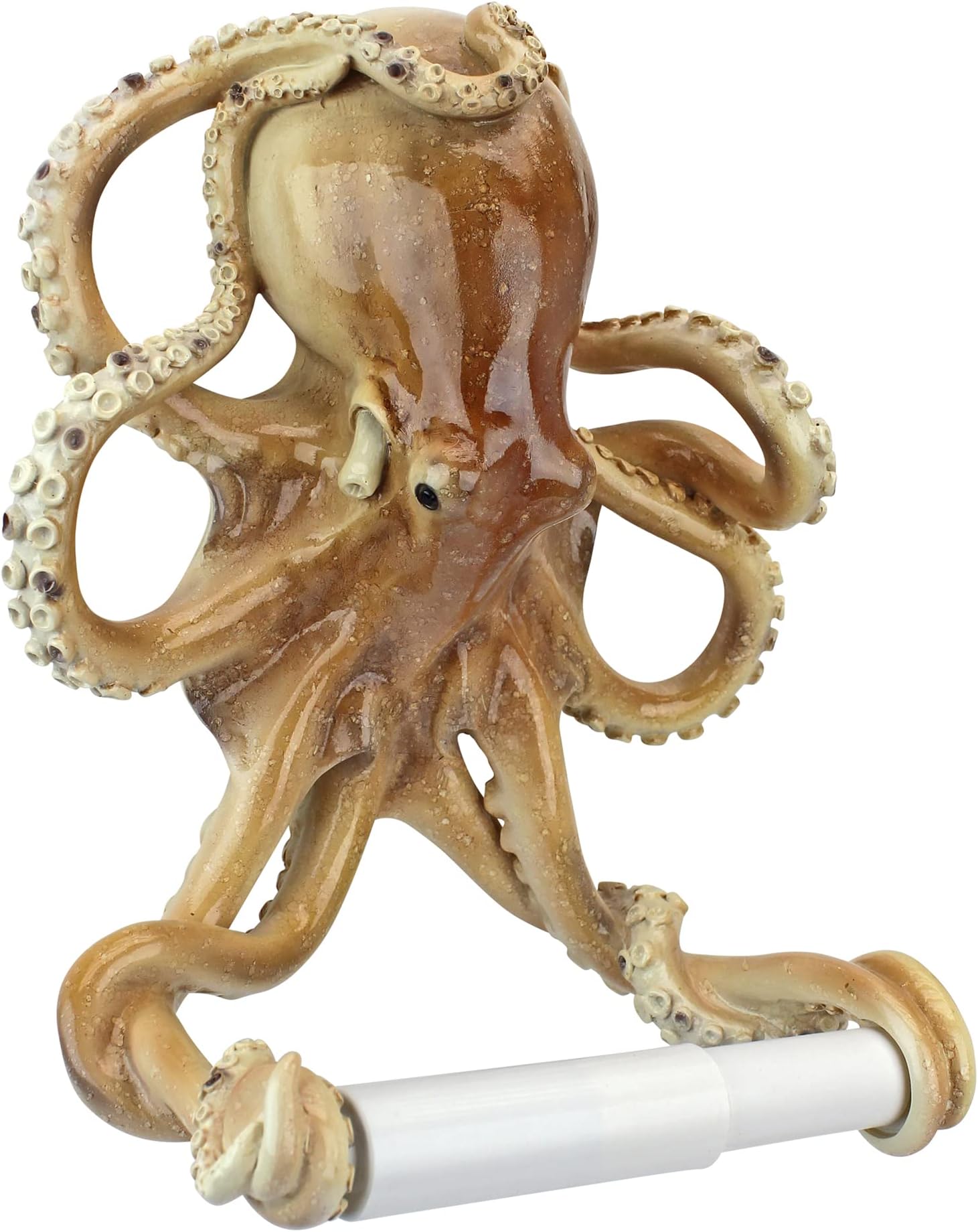 Amazon.com - Octopus Toilet Paper & Mug Holder: Dive Into Nautical ...