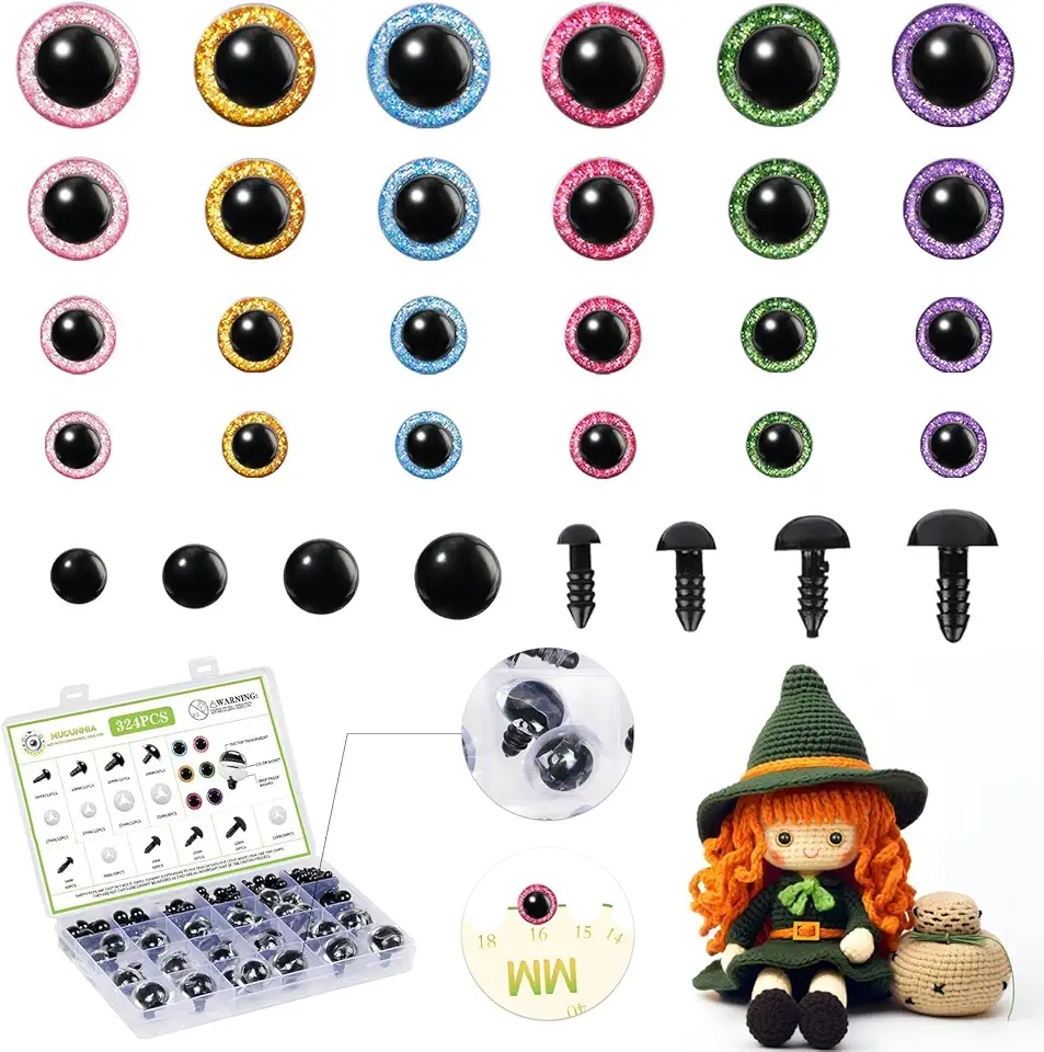 Crochet Safety Eyes: Easy, Cute, Secure | CyCrochet