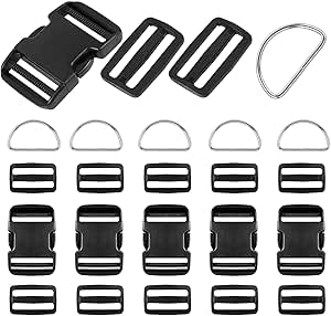 Amazon.com: MOYBMG 6-Piece Set of 1.5 Inch Plastic Buckles, 6-Piece ...