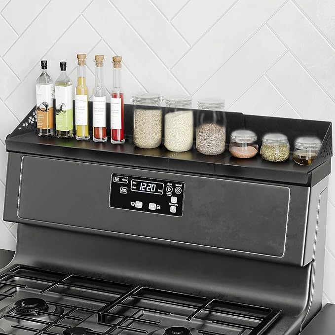 Amazon.com - Stove Top Shelf - Anti Slip Tape - Magnetic Stove Top ...