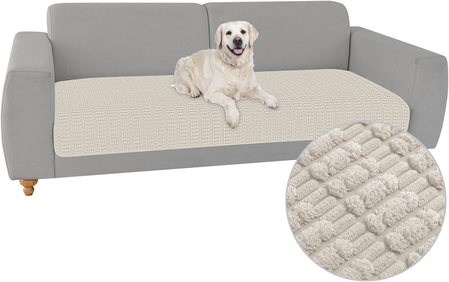 Amazon.com: Foxdecor Couch Cover Sofa Covers Washable, Dog Bed Cover ...