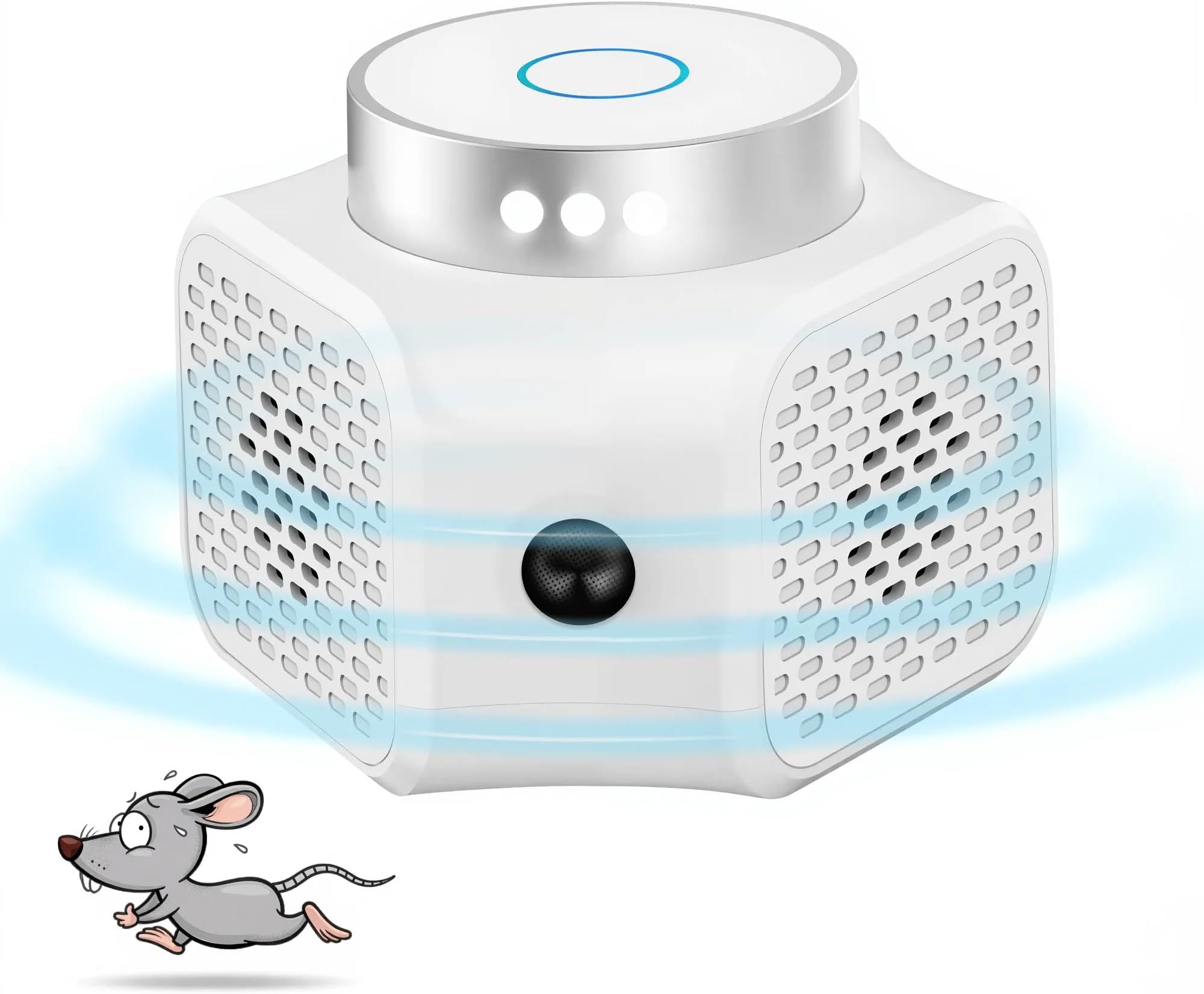 Amazon.com: Mice Repellent Ultrasonic Plug in 4-Modes Rat Repellent ...