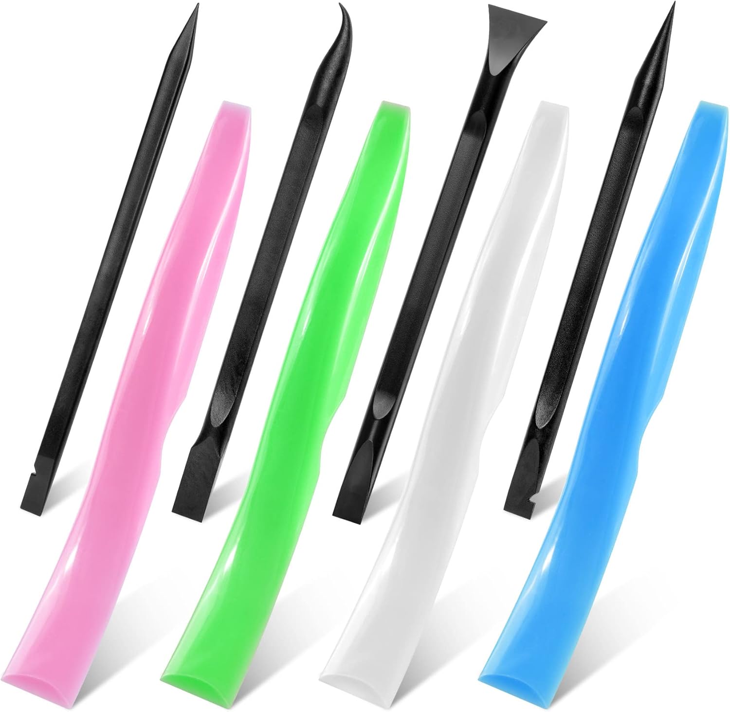 Buy OIIKI Plastic Scraper Tools, Non-Scratch Carbon Fiber Scraper ...