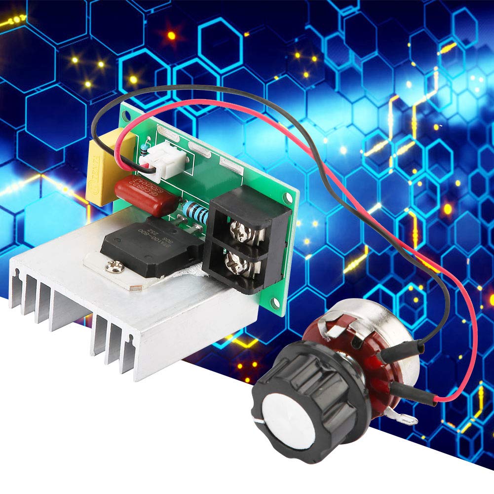 Buy 8000w High Power Thyristor Electronic Voltage Regulator, AC 0-220V ...
