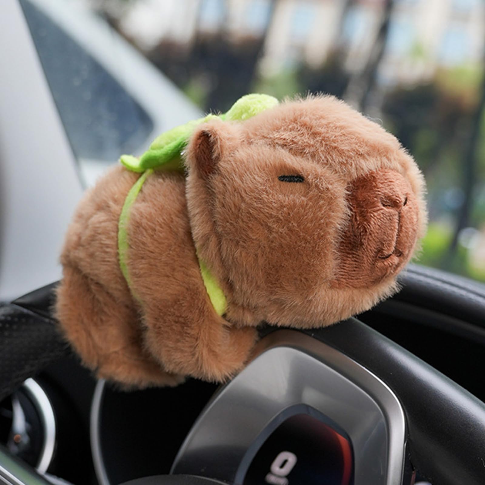 Amazon.com: TECHPLUS Car Interior Decoration Capybara Plush Doll with ...